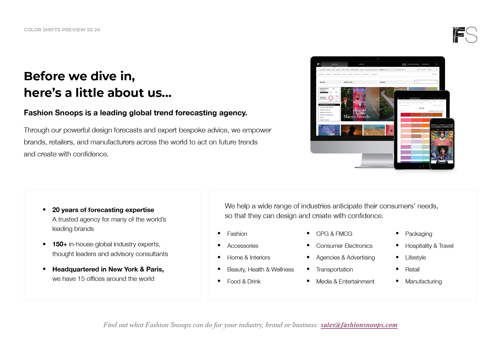 SS 24 COLORS SHIFTS TEASER